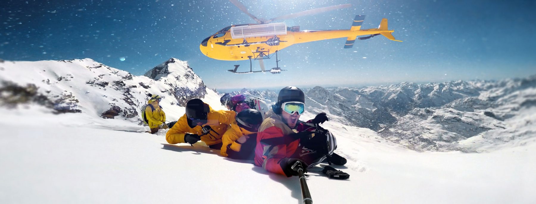 Heli Boarding and heliskiing - Helipoland.com