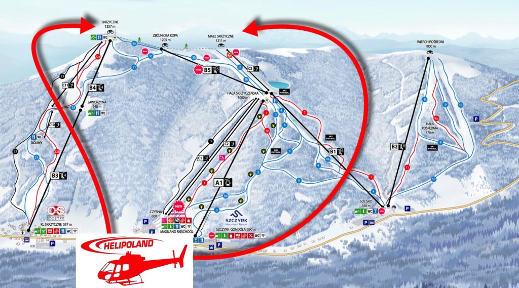 Heli Boarding and heliskiing - Helipoland.com